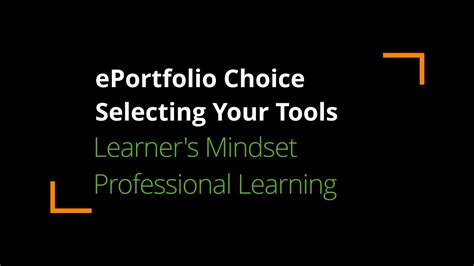 Eportfolio Choice Youtube
