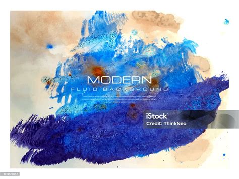 알코올 잉크 기술의 고해상도 고급 추상 유체 아트 페인팅 0명에 대한 스톡 벡터 아트 및 기타 이미지 0명 가리기 그라데이션 Istock