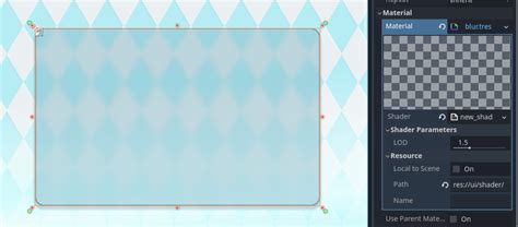 Blur Shader Only Works In The Editor Doesnt Do Anything When The Game