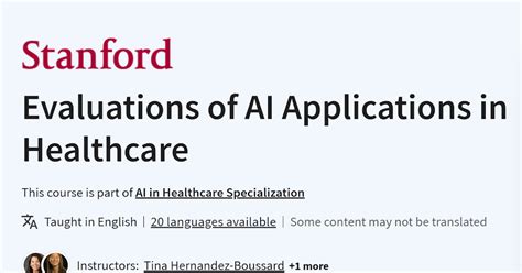 Evaluations Of Ai Applications In Healthcare ~ Computer Languages