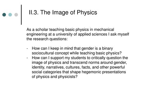 PPT Gender In STEM Research Gender Research In STEM Challenges In Physics PowerPoint