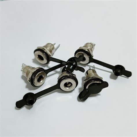 หัวแจ็ค Plugs Dc Jack Dc Cable Plugs 5525mm แจ็คตัวเมีย แจ็คสแตนเลส