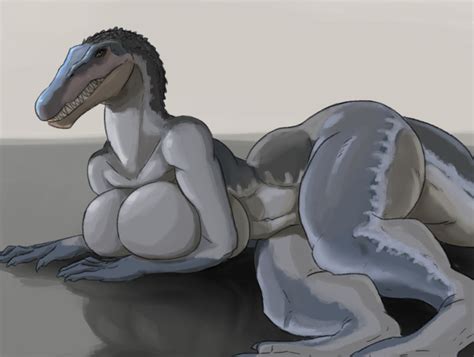Rule 34 1girls Anthro Baryonyx Big Breasts Big Hips Breasts Curvy