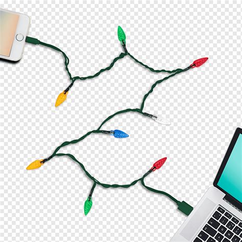 배터리 충전기 크리스마스 조명 발광 다이오드 조명 크리스마스 조명 휴대폰 빛 Png Pngwing