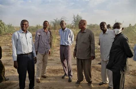 وكالة السودان للأنباء سونا وزير الري والموارد المائية يقف على اعمال