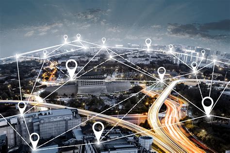 도시 네트워크 연결 개념 배경 사진 및 창의적인 일러스트 무료 다운로드 Lovepik