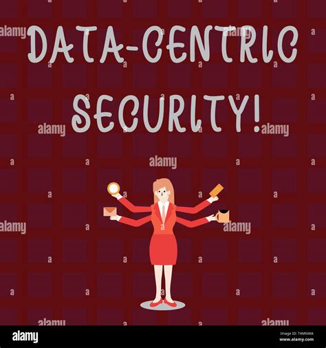 Text Sign Showing Data Centric Security Business Photo Showcasing Identify And Protect Data