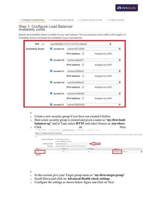 Aws Application Load Balancer Pdf Cloud Computing Internet