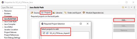 Java How To Call Methodvariable Of One Eclipse Project To Another Eclipse Project Stack