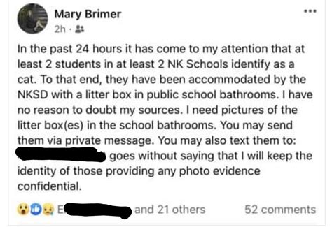 Nk Town Council Member Mary Brimer Evidently Fell For The Joke Meme Misinformation And Wants To