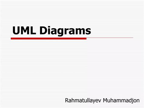 Uml Diagramsppt