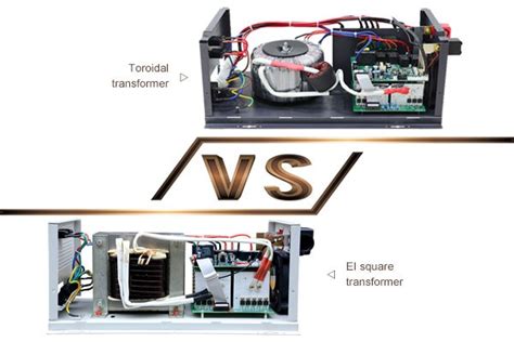 A Comparative Analysis Of Toroidal And Square Transformers