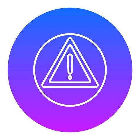 Premium Vector Warning Icon