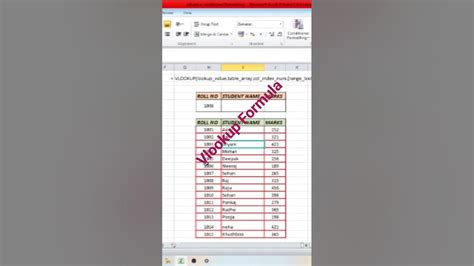 Microsoft Excel Vlookup Formula Excel Exceltricks Excelformulas
