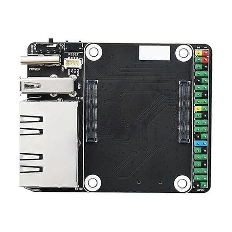 Cm4 Dual Eth Mini Expansion Board For Compute Module 4 Rj45 Dual Gigabit Ethernet Port Expansion