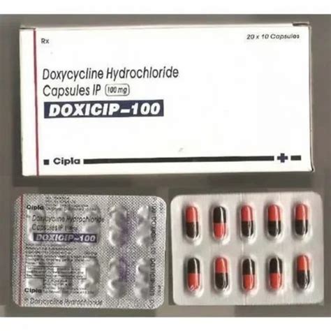 Doxycycline 100 Mg Tablet At 200 Box Bagadganj Nagpur ID