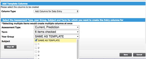 How To Add Columns For Data Entry Bromcom