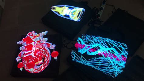 100 Cm Acrylic Double Two Four Blades Dseelab Wifi Holo Gauze Hologram
