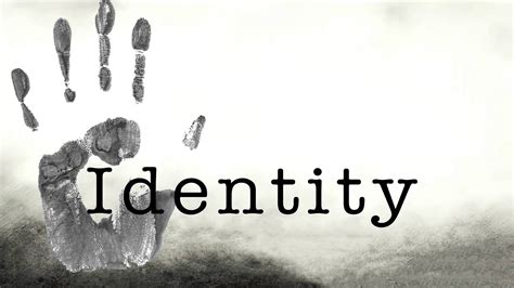 Identity What And Who Defines You In Gods Image
