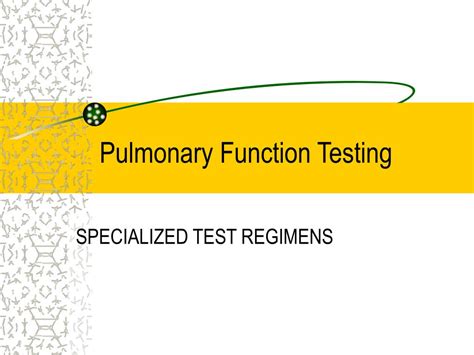 PPT Pulmonary Function Testing PowerPoint Presentation Free Download ID 587108