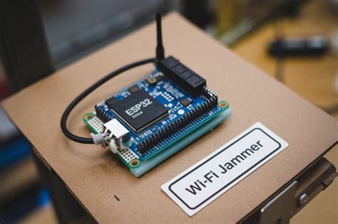 Wi Fi Jammer Using Esp32 Educational Project For Beginners A Wi Fi