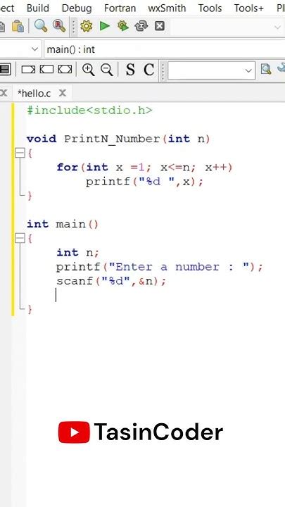 Write A Function To Print First N Natural Numbers In C Language
