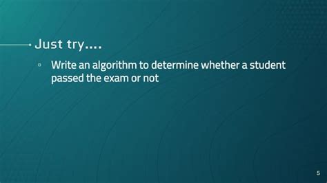 Algorithms Part 1 Ppt