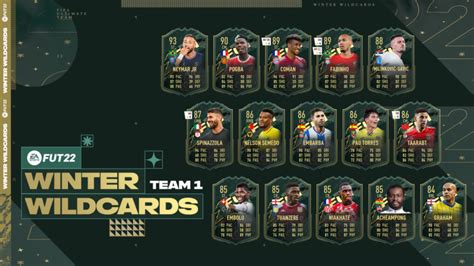 Winter Wildcards Promotion Brings New Upgraded Players To Fifa 22