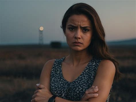 Premium Photo Woman With Doubt Face