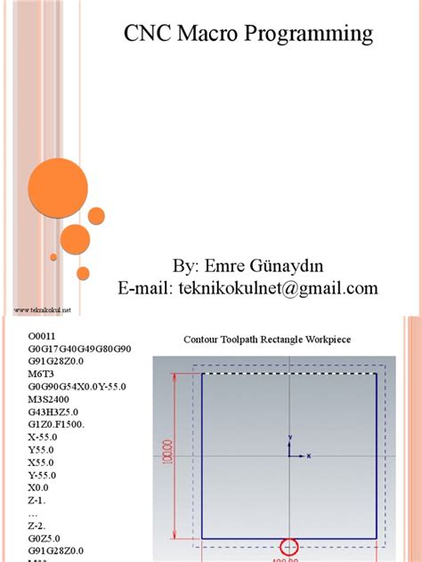 Cnc Macro Programming By Emre Günaydın Pdf