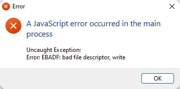 Uncaught Exception Error EBADF Bad File Descriptor Write Issue Fastify Fastify