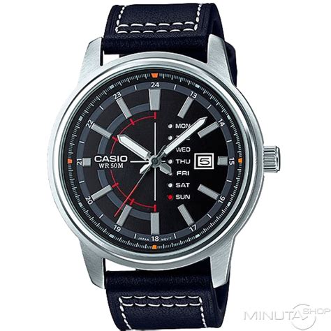 Купить часы Casio Mtp E128l 1a [1avef] цена на Casio Collection Mtp E128l 1a [1aef] в Minutashop