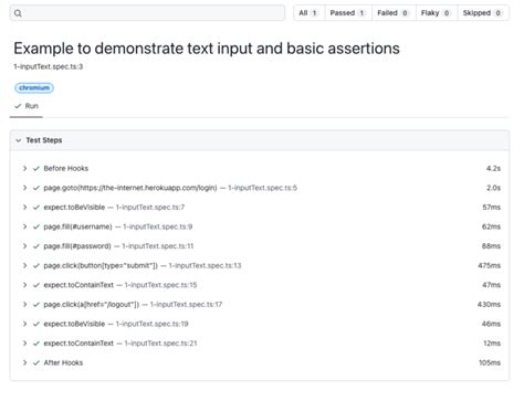 Text Input With Basic Assertions In Playwright Testersdock