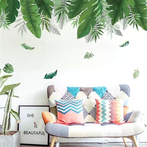 Vinil Decorativo Interiores Con Plantas