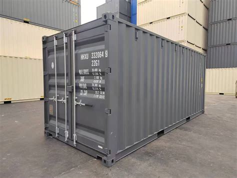 Shipping Container With Customerized Color And Csc Certificate 20ft One Trip Container And One