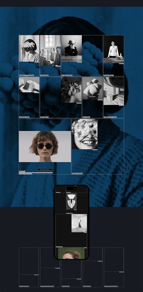 Кейс проектирование дизайна сайта каталога статей Behance