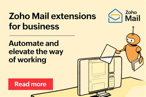Access Your Mail Suite Within Your Mobile App Zoho Mail