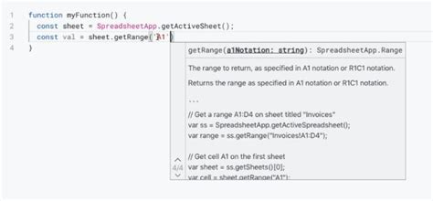 Guide To The New Google Apps Script IDE Covering Features