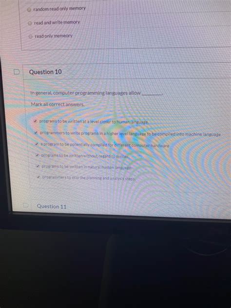 Solved Random Read Only Memory Read And Write Memory Read