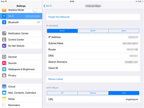 Configure Proxy Settings On An IPad To Run Experiences Intuiface Help Center