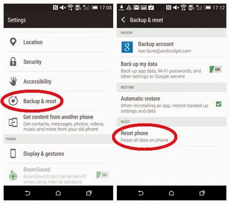 How To Factory Reset A Locked HTC Phone In An Efficient Way