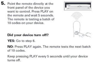RCA In Universal Remote Programming Remote Codes For TV Audio Codes For Universal