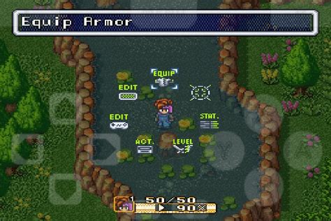 any ideas tutorials on how to create a menu similar to secret of mana