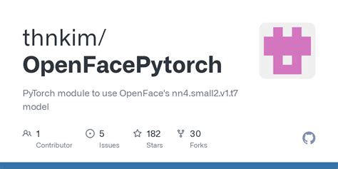 GitHub Thnkim OpenFacePytorch PyTorch Module To Use OpenFace S Nn Small V T Model