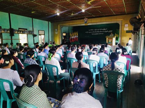 ဓနုဖြူမြို့နယ်တွင် အခြေခံပညာမူလတန်းအဆင့် သင်ရိုးသစ် ဘာသာရပ်စွမ်းရည်မြှင့် ဆွေးနွေးပွဲ ဖွင့်ပ