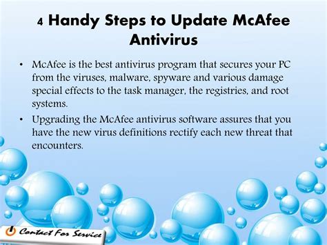 Ppt 4 Handy Steps To Update Mcafee Antivirus Powerpoint Presentation Id 7561673