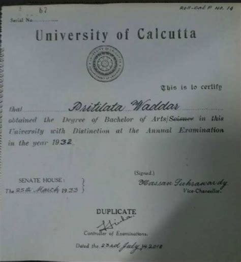 Calcutta University Marksheet Image Result Ba Bcom Bsc Part 1 Part 2