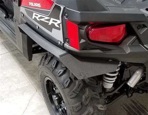Polaris Rzr 570 Mud Flaps Fender Extensions Frontandrear By Rokblokz