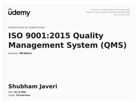 Shubham Javeri On Linkedin Iso9001 Qualitymanagement Continuousimprovement Professionalgrowth