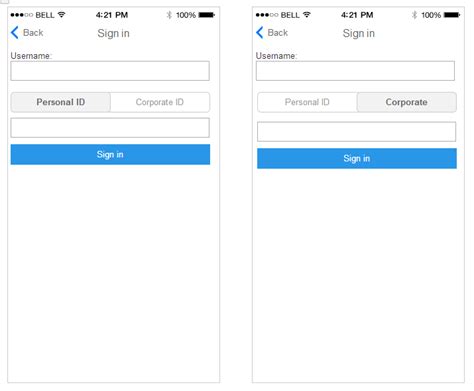 mobile is there any difference between switcher and tabs when you